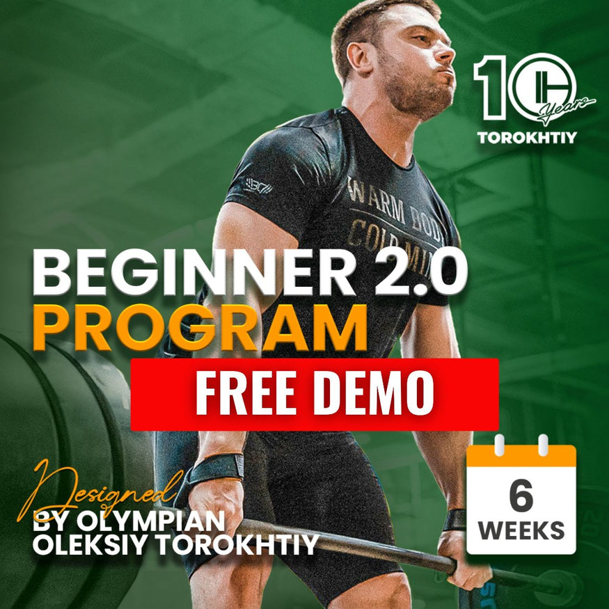 Beginner 2.0 Olympic Weightlifting Program