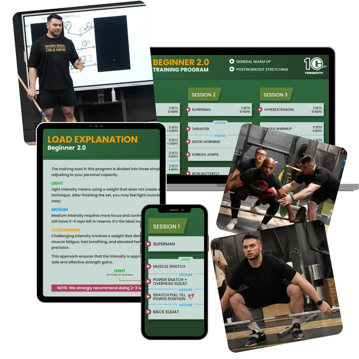 Beginner 2.0 Olympic Weightlifting Program